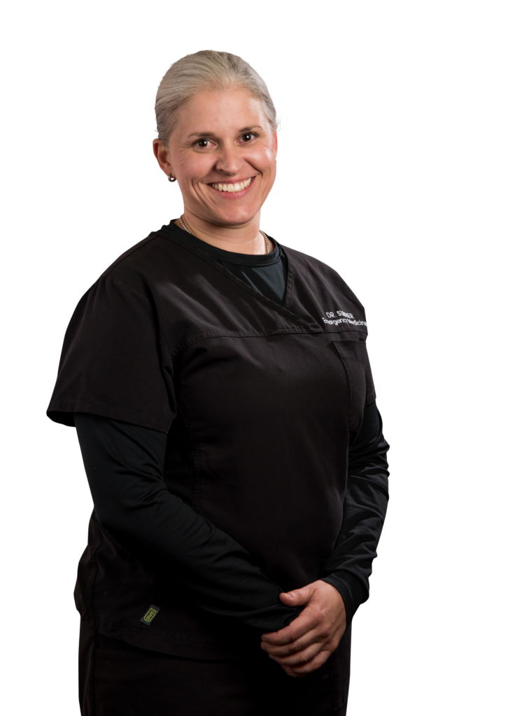 Dr Amanda Sumner standing - Coffee Regional Medical Center